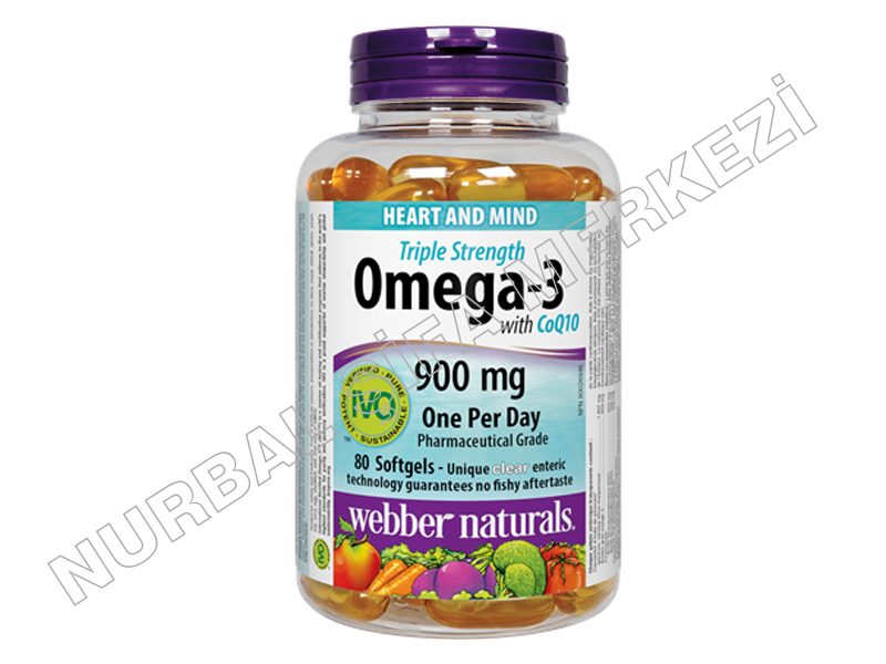 Omega 3 + Coq10 - Süper Formül 80 ad - 2,415.84 TL + KDV